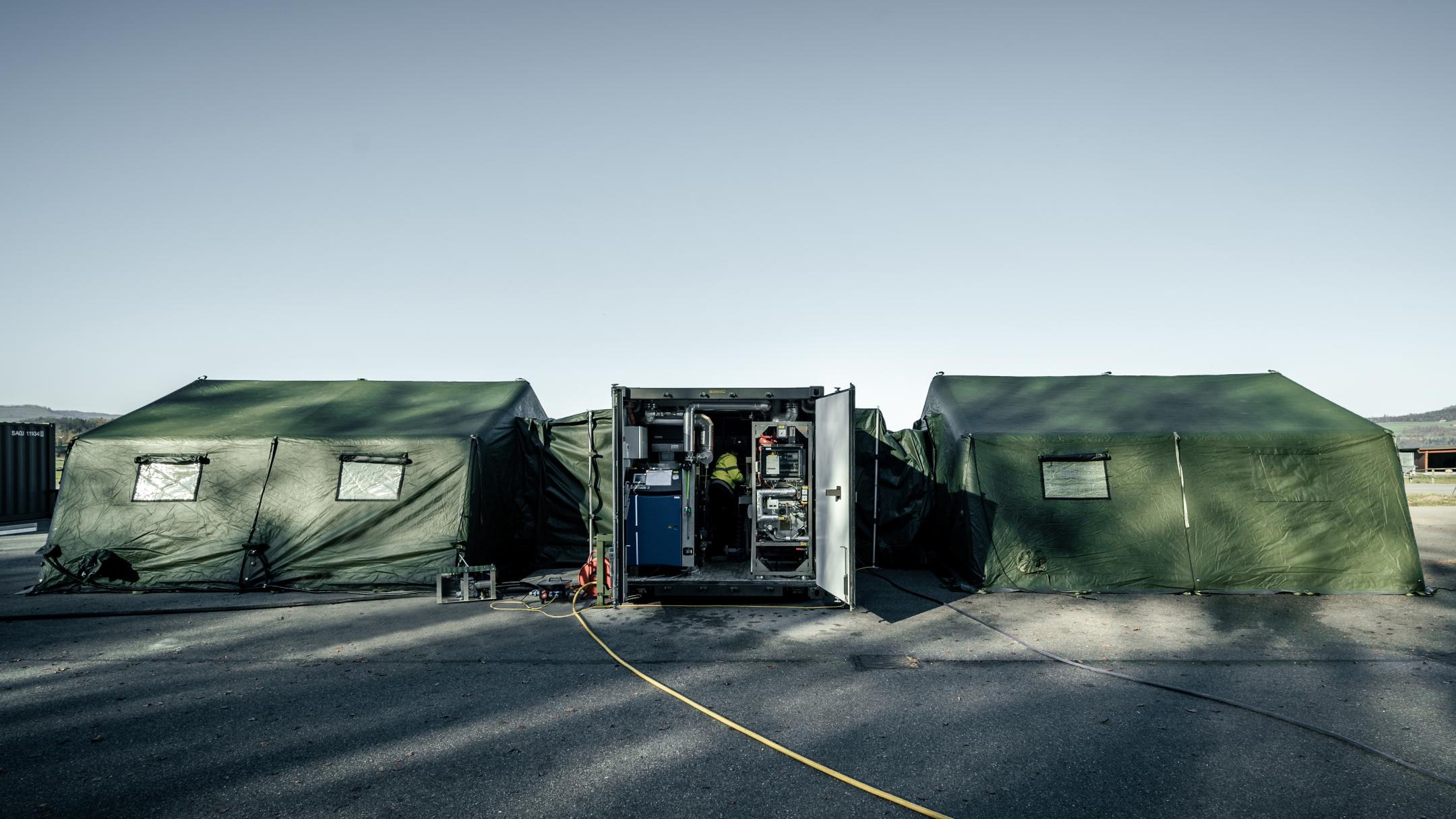 Mobile medizinische Containersysteme | RUAG